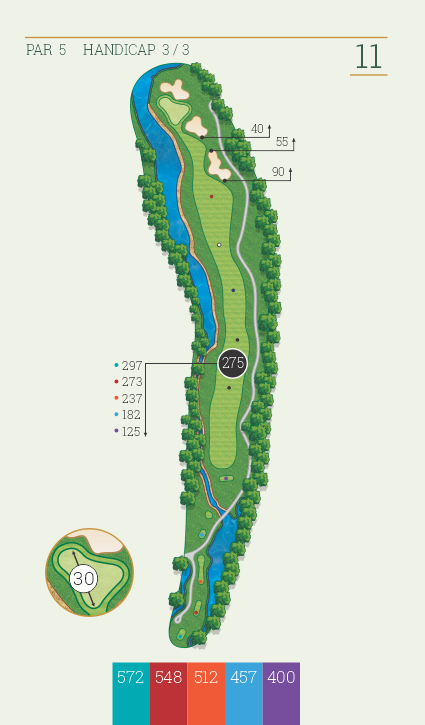 Yardage Book and Scorecard for River Hills Golf